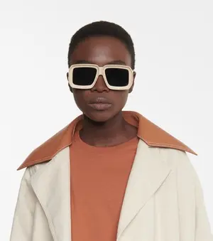 Loewe Square Sunglasses - Beige