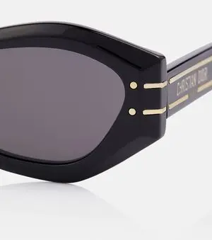 Dior Diorsignature B1u Sunglasses - Black