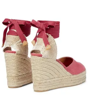 CastaÑer Carina Canvas Espadrille Wedges