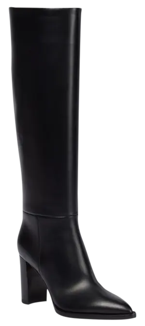 GIANVITO ROSSI Kerolyn 85 Leather Knee-high Boots