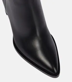 GIANVITO ROSSI Kerolyn 85 Leather Knee-high Boots