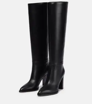 GIANVITO ROSSI Kerolyn 85 Leather Knee-high Boots