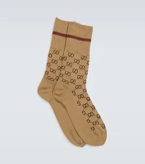 Gucci Gg Logo Socks