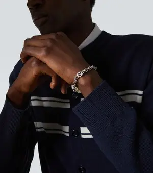 Gucci Interlocking G Chain Bracelet - Silver