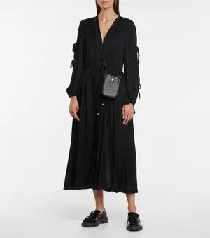 TOD'S Leather Tasseled Platform Loafers
