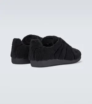 MAISON MARGIELA Replica Faux-shearling Sneakers