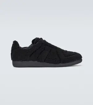 MAISON MARGIELA Replica Faux-shearling Sneakers