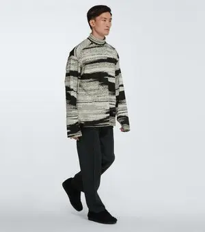 MAISON MARGIELA Replica Faux-shearling Sneakers