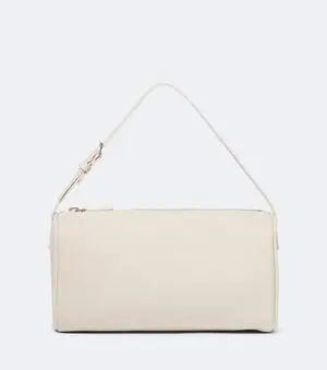 THE ROW Calf Leather Shoulder Bag - White