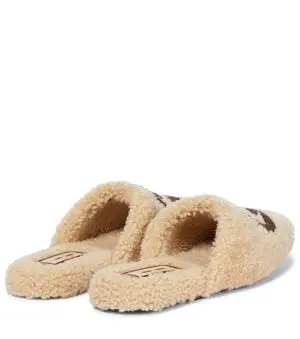 Gucci Shearling Slippers