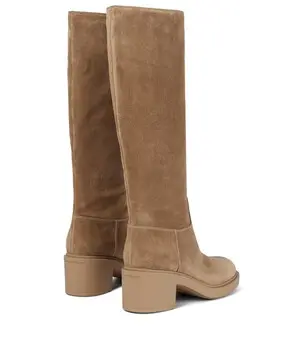 GIANVITO ROSSI Hynde Suede Knee-high Boots