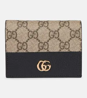 Gucci Marmont GG Supreme Wallet Black