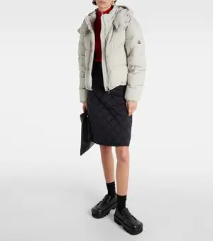 Moncler Quilted High-rise Down Skirt