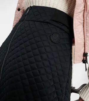 Moncler High-rise Quilted Miniskirt