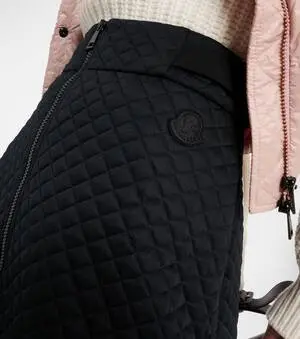 Moncler High-rise Quilted Mini Skirt