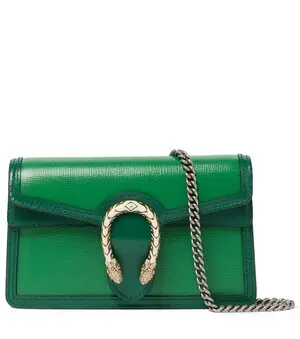 Gucci Dionysus Super Mini Leather Shoulder Bag