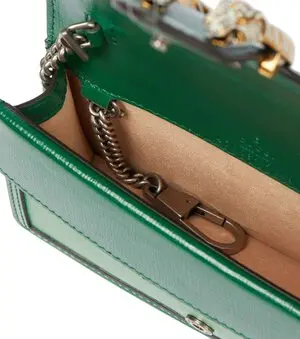 Gucci Dionysus Super Mini Leather Shoulder Bag