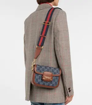 Gucci Exclusive To – Denim Horsebit 1955 Mini Bag