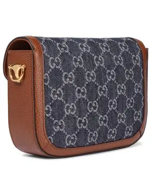 Gucci Exclusive To – Denim Horsebit 1955 Mini Bag