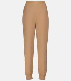 Moncler Wool And Cashmere Sweatpants - Beige