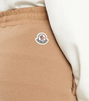 Moncler Wool And Cashmere Sweatpants - Beige