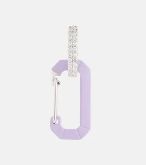 EERA Eéra Chiara Small Single Earring - Purple