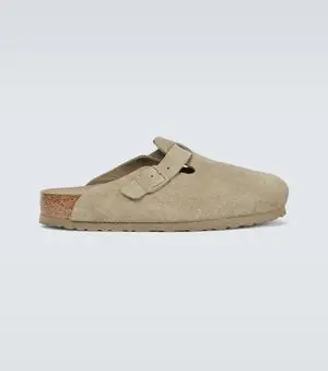 BIRKENSTOCK Boston Suede Mules