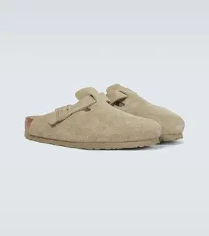 BIRKENSTOCK Boston Suede Mules