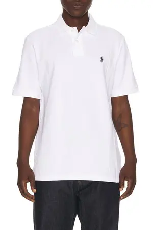 Polo Ralph Lauren Classic Fit Mesh Polo - White