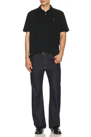 Polo Ralph Lauren Classic Fit Mesh Polo - Black