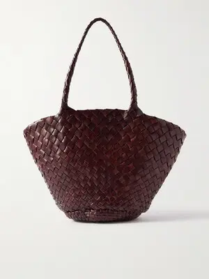 Woven Leather Totes