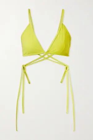 Christopher Esber Wrap Triangle Bikini Top