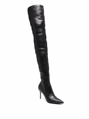 LE SILLA Eva Thigh-high Stiletto Boots - Black