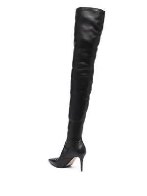 LE SILLA Eva Thigh-high Stiletto Boots - Black