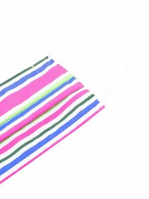 Fedeli Stripe-print Face Mask