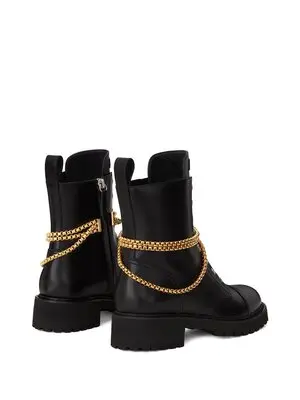 GIUSEPPE ZANOTTI Alexa Chain-detail Boots