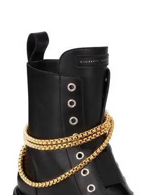 GIUSEPPE ZANOTTI Alexa Chain-detail Boots