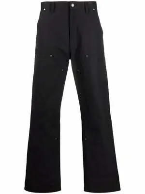 Dickies Panelled Straight-leg Cotton Trousers - Black
