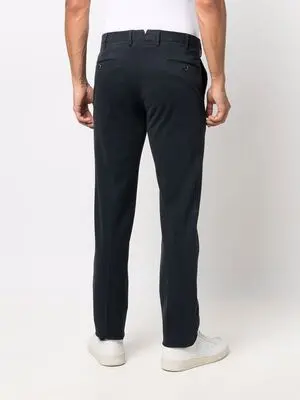 PT TORINO Straight Leg Chino Trousers - Blue
