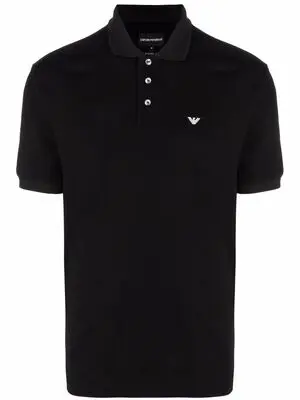 Emporio Armani Men Collared Polos For Men