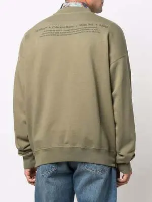 Off-White Caravaggio Painting Print Cotton Sweatshirt