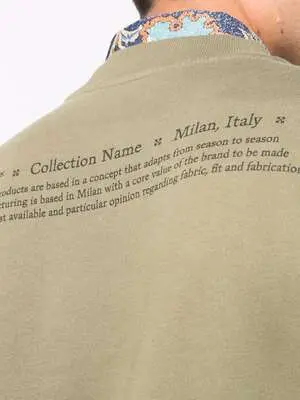 Off-White Caravaggio Painting Print Cotton Sweatshirt