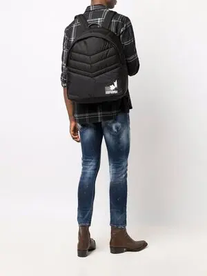 Dsquared2 Padded Logo-print Backpack