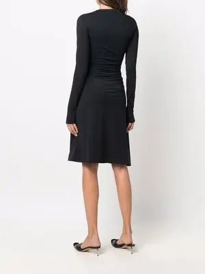 Off-White Logo Tape Midi Dress
