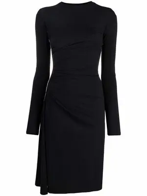 Off-White Logo Tape Midi Dress