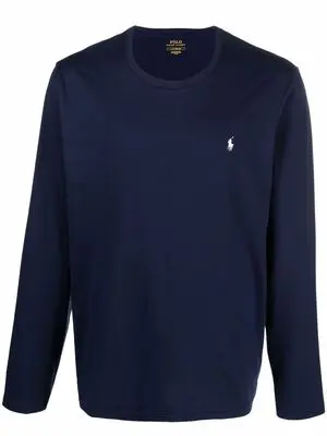 Polo Ralph Lauren Logo-embroidered T-shirt - Blue