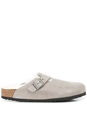 BIRKENSTOCK Boston Shearling-lined Sandals