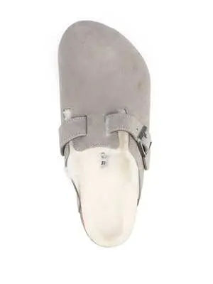 BIRKENSTOCK Boston Shearling-lined Sandals