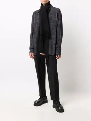Acne Studios Fringed Cashmere Scarf