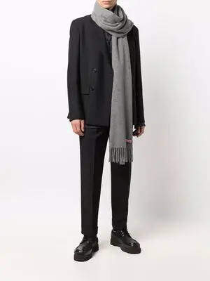 Acne Studios Fringed Cashmere Scarf